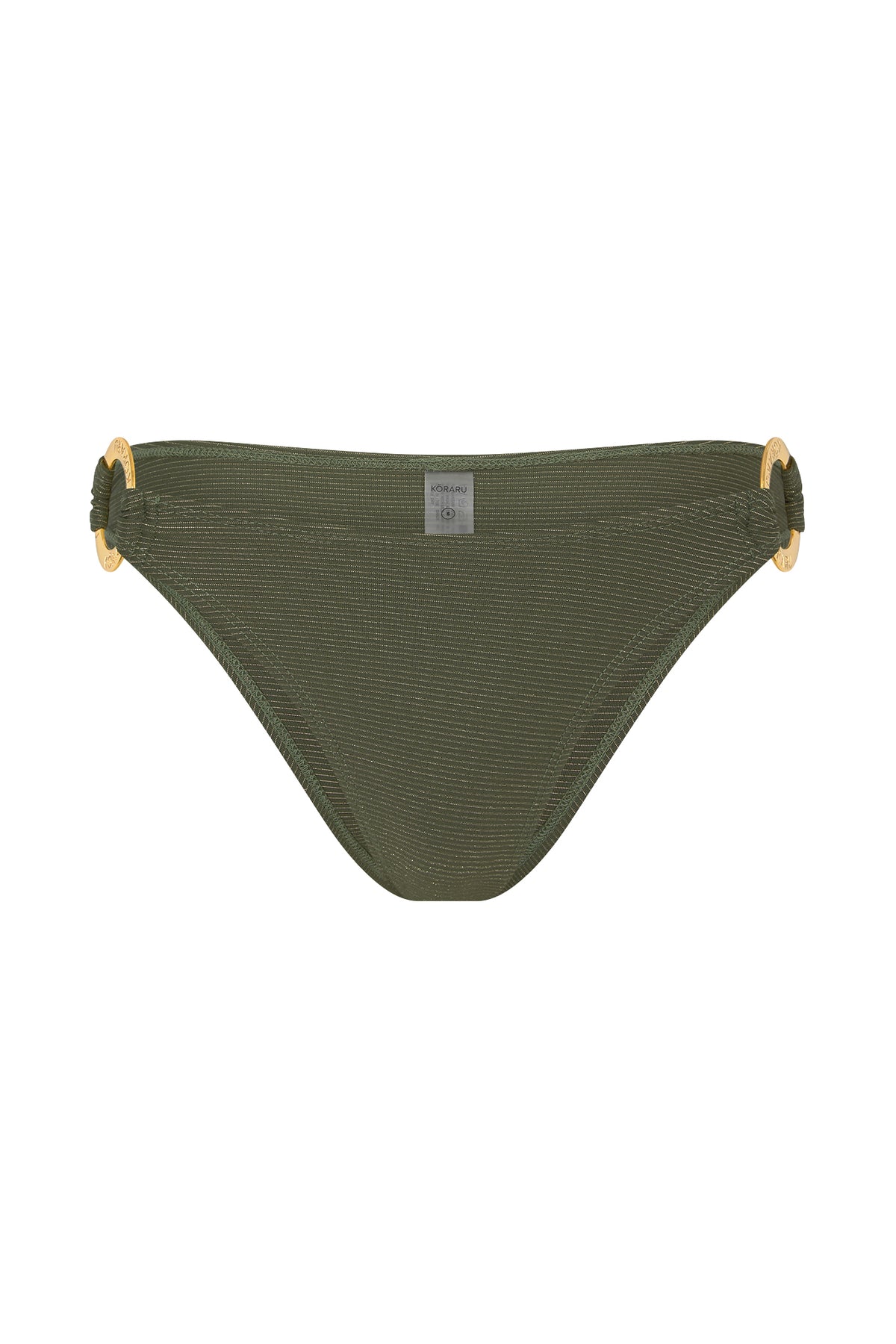 Tulosa Bikini Bottoms Green Swim Bottoms KŌraru